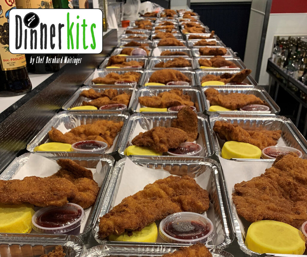 Dinner kits by Chef Bernhard Mairinger